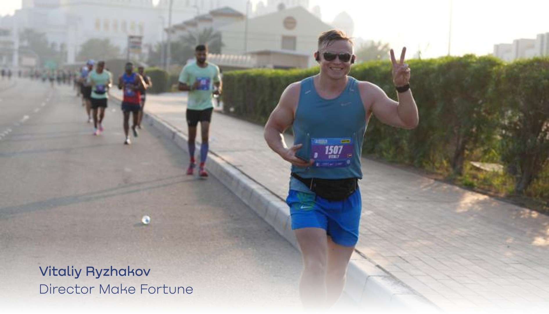 Make Fortune Showcases Commitment to Wellness at the Abu Dhabi Marathon ...